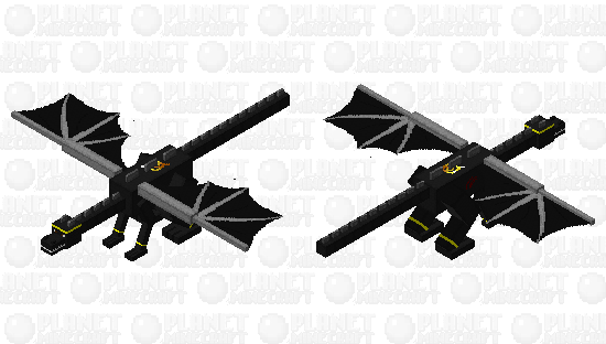 YaBoiAction ENDERDRAGON Minecraft Mob Skin