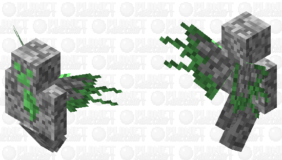 Ash Spirit (charging) Minecraft Mob Skin