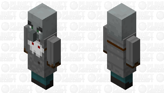 Vindicator warrior (500 downlands special) Minecraft Mob Skin