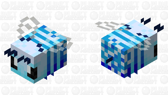 Pollinated Bee - Chill Bee Minecraft Mob Skin