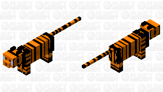 Tiger Minecraft Mob Skin