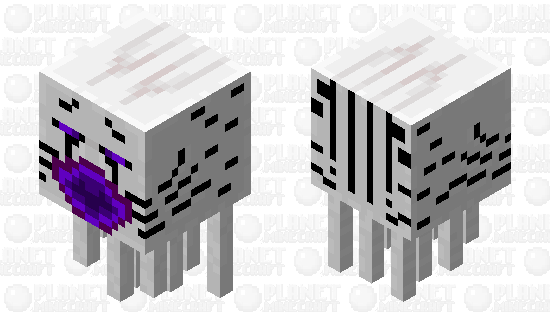 ghast woman XD Minecraft Mob Skin