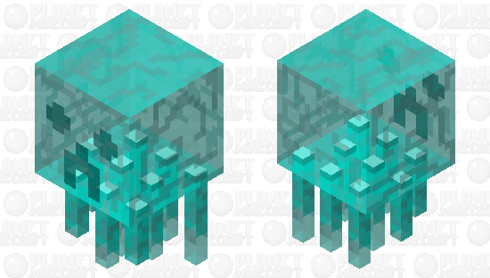 Ghost creeper/ghast Minecraft Mob Skin