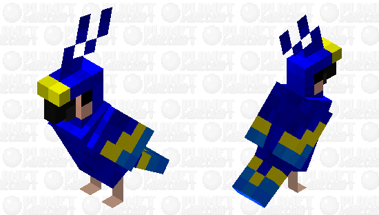Macaw Minecraft Mob Skin