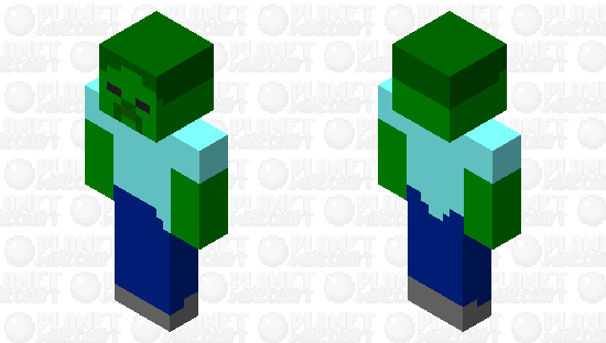 Painting Zombie (Java) Minecraft Mob Skin