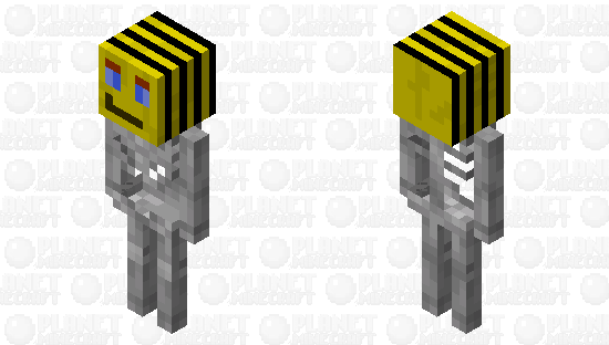 Barry da bee skeliteen Minecraft Mob Skin