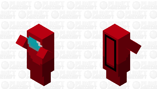 Red Minecraft Mob Skin
