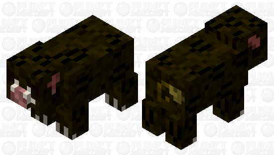 Boar remastered Minecraft Mob Skin