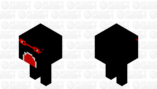 Mouth and glasses Minecraft Mob Skin