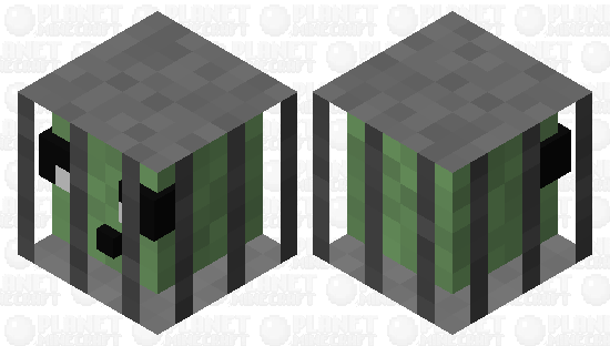 Slime in cage Minecraft Mob Skin