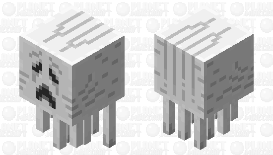 Sad Ghast Minecraft Mob Skin