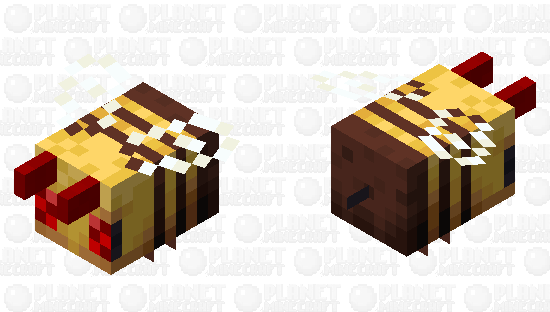 Demon Bee Minecraft Mob Skin