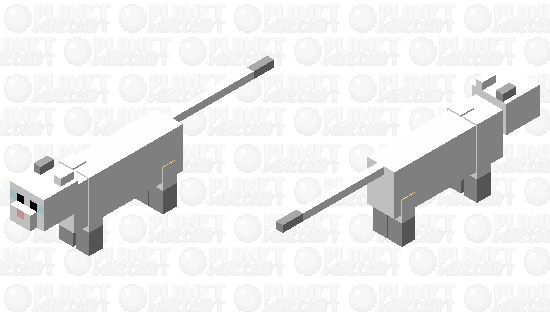 Stray kitten Minecraft Mob Skin