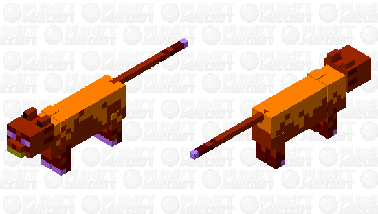 Fire titan (from prodigy math game) Minecraft Mob Skin