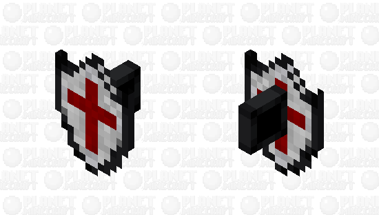 Crusader Shield Minecraft Mob Skin
