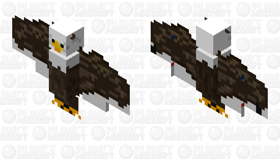 bald eagle Minecraft Mob Skin