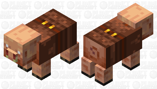 The missing link in Piglin evolution, with clothes Minecraft Mob Skin