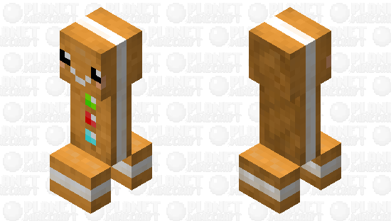 Gingerbread Creeper (Winterfest) Minecraft Mob Skin