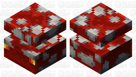 REDSTONE CUBE Minecraft Mob Skin