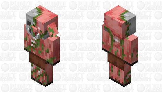 Zombified Piglin Minecraft Mob Skin