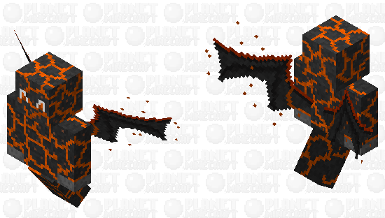 Magma Monster Minecraft Mob Skin