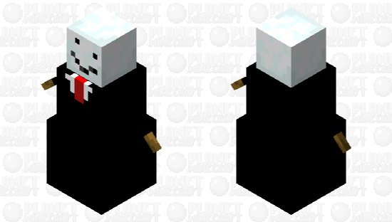 Snowman with coat Minecraft Mob Skin