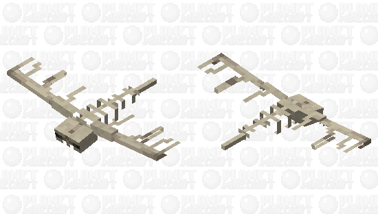 Eskeleton pahntom. Minecraft Mob Skin