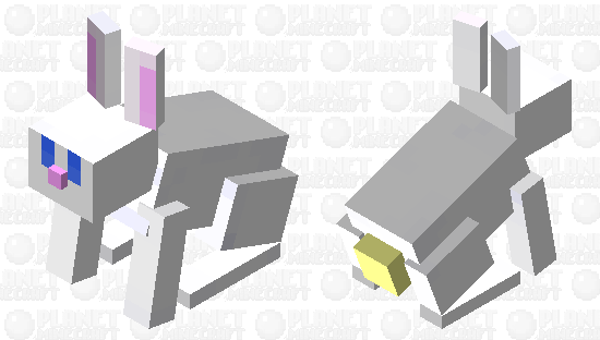 -White Rabbit- Minecraft Mob Skin