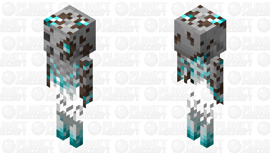 Piglin bone under the sand Minecraft Mob Skin