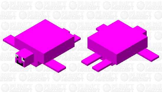 DERPY TURTLE Minecraft Mob Skin