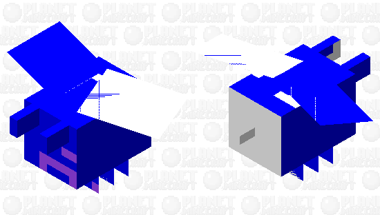 sad bee Minecraft Mob Skin