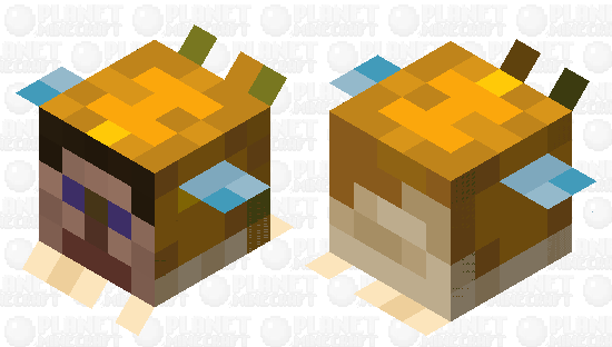 Cursed Pufferfish Medium Minecraft Mob Skin