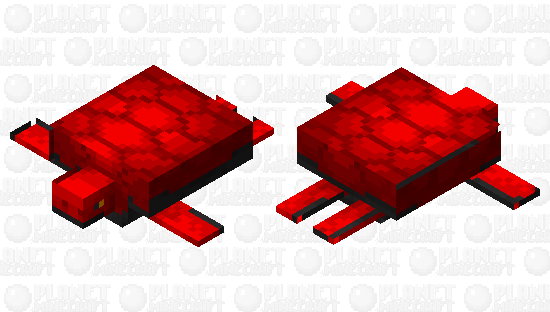 red Minecraft Mob Skin