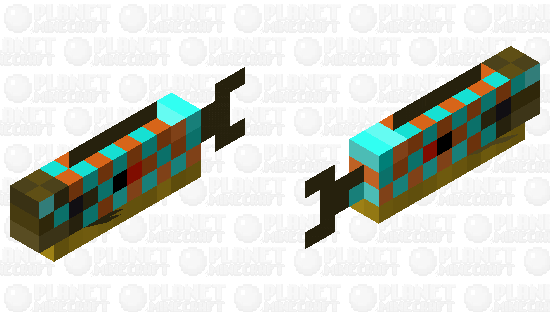 Pumpkinseed Sunfish Minecraft Mob Skin