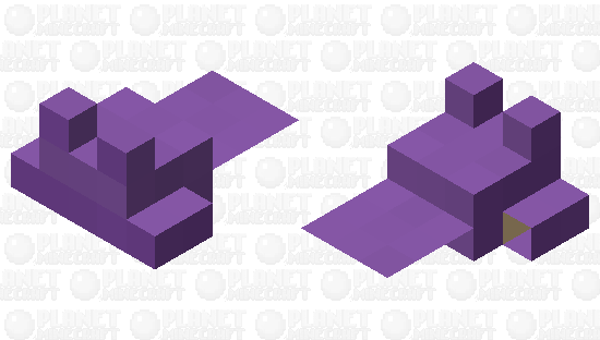 Small Puffer fish Shulker Minecraft Mob Skin