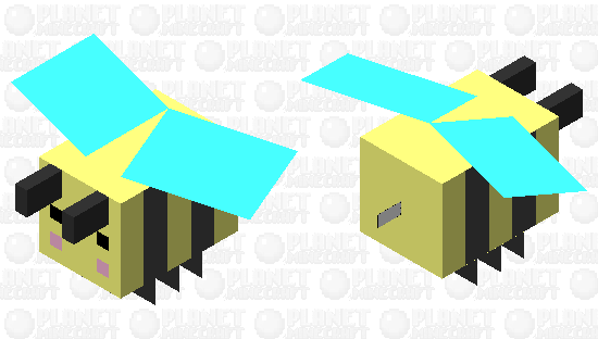 cute bee Minecraft Mob Skin