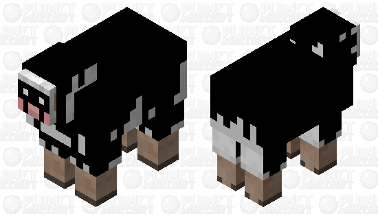 Inked Sheep Minecraft Mob Skin
