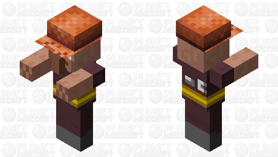 Villager Carpenter Minecraft Mob Skin