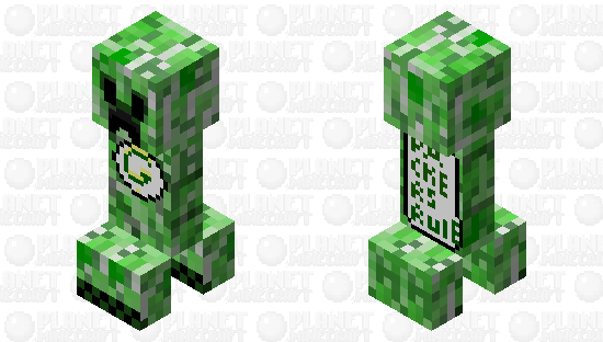 Packer creeper Minecraft Mob Skin