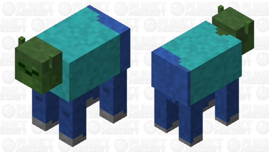 Zombie Cow Minecraft Mob Skin