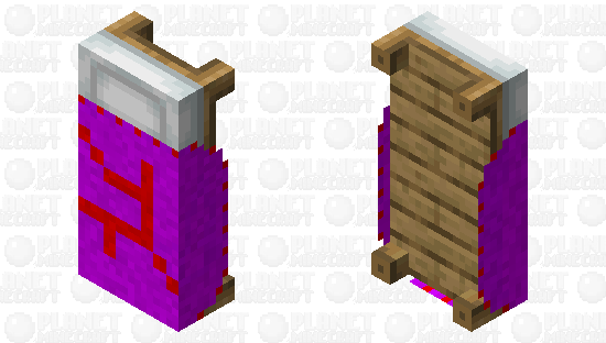 Purple Bed - Custom Beds Minecraft Mob Skin
