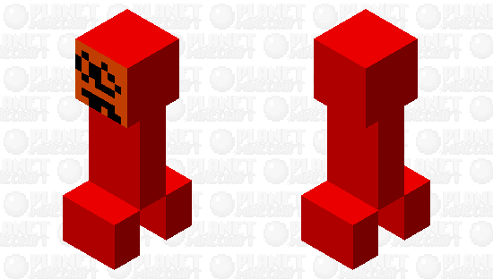 Dead Red Minecraft Mob Skin