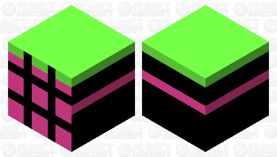 pink grass Minecraft Mob Skin