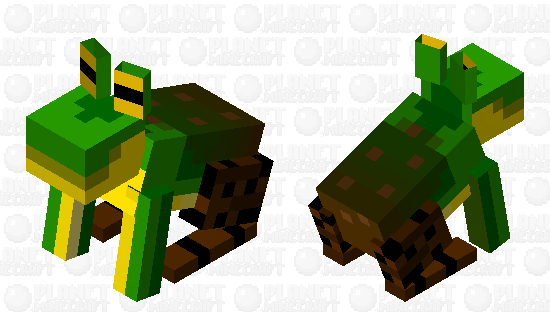 Bullfrog Minecraft Mob Skin