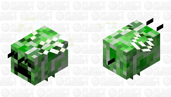 Creeper bee / beeper Minecraft Mob Skin