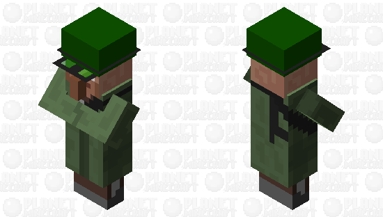 Warrior Villager Minecraft Mob Skin