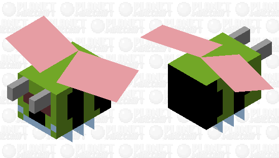 creepy bee Minecraft Mob Skin