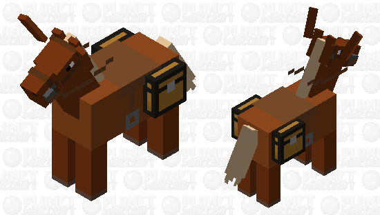 Hor-do-mule remastered Minecraft Mob Skin