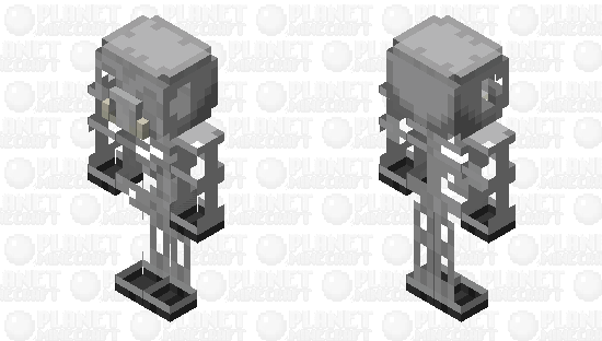Pigling Skeleton Minecraft Mob Skin