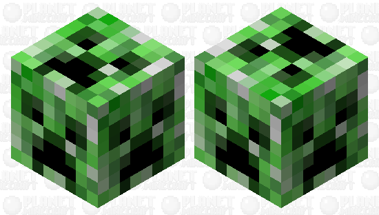 cursed slime Minecraft Mob Skin